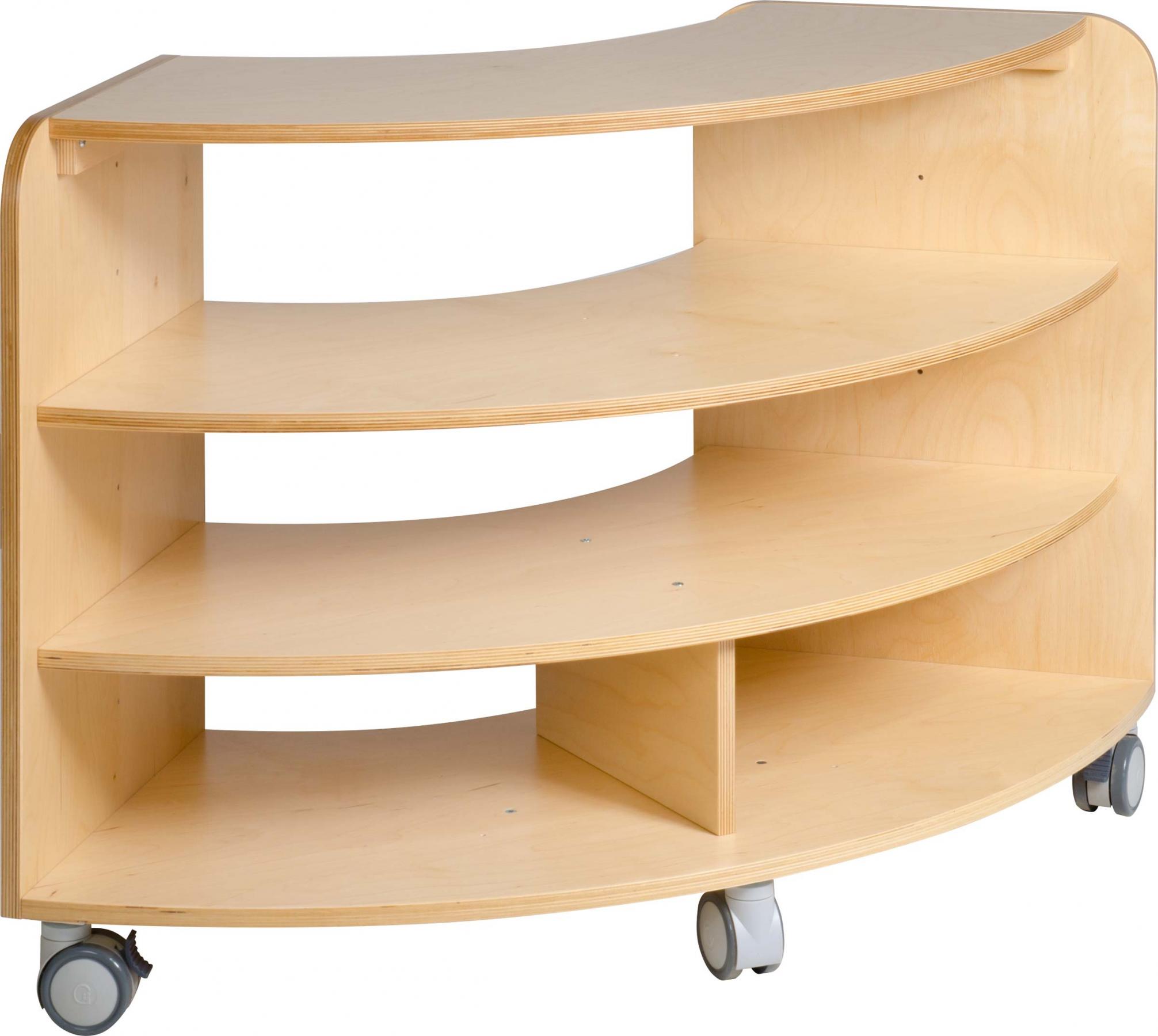 Curved Shelf - Learning Spaces Global