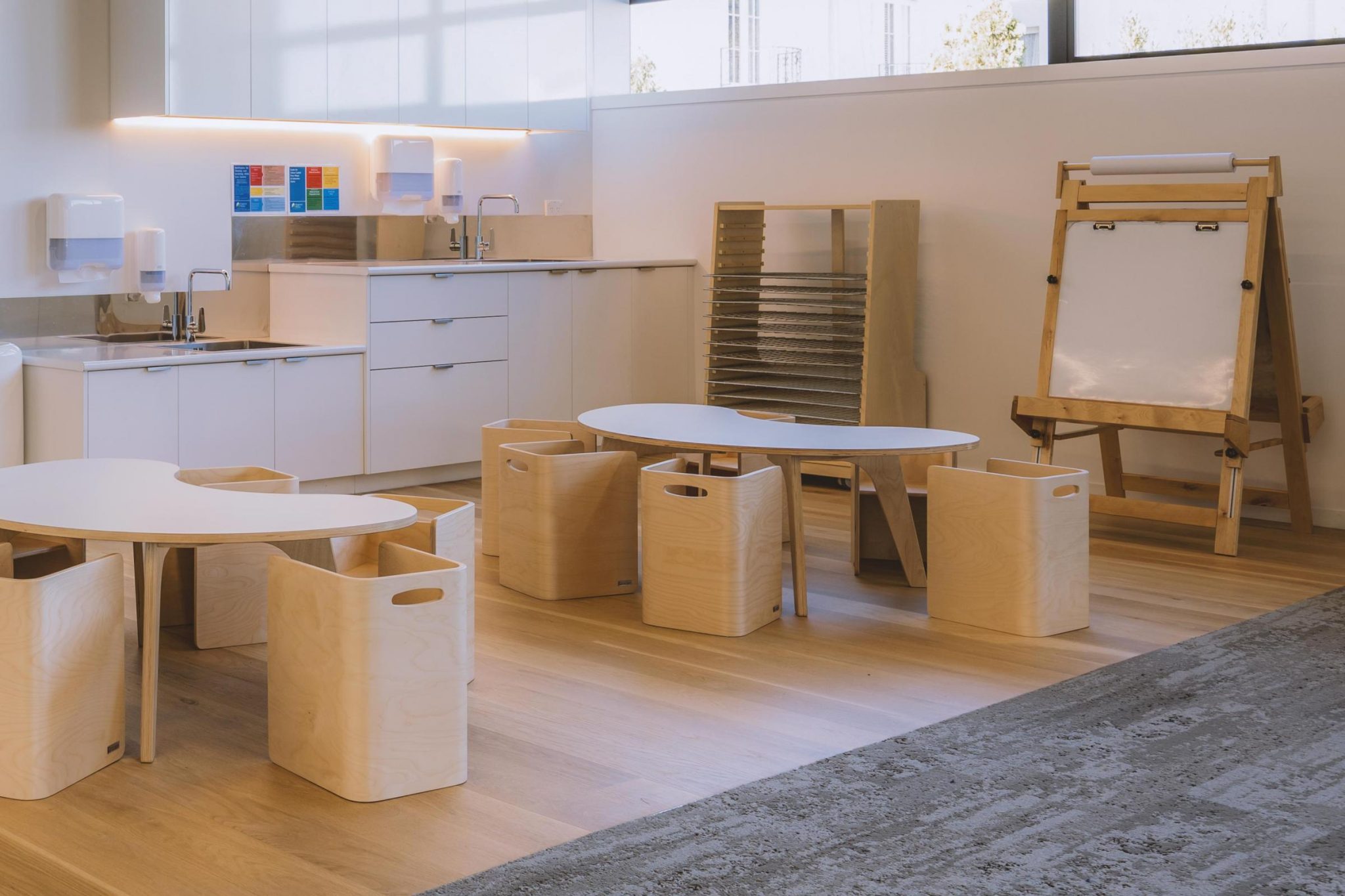 Art Drying Station with 12 Racks - Learning Spaces Global