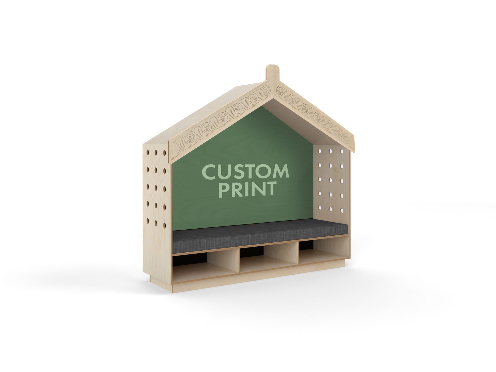 Book Nook 6-Bay for reading and quiet spaces