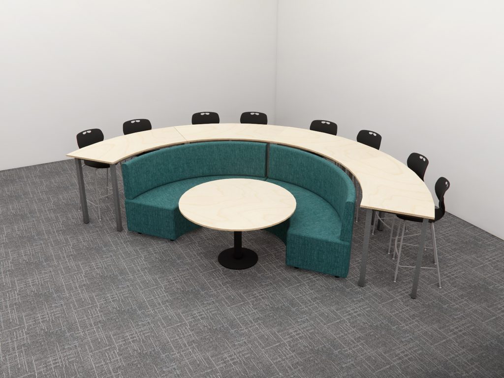 Chillax Curved Campfire Seating Package - Learning Spaces Global