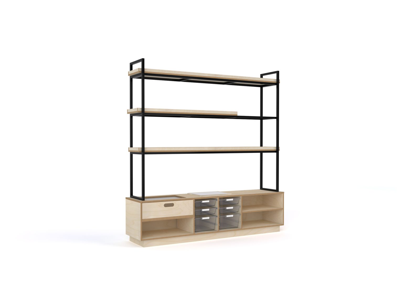 Science Hub with Open Shelving - Learning Spaces Global
