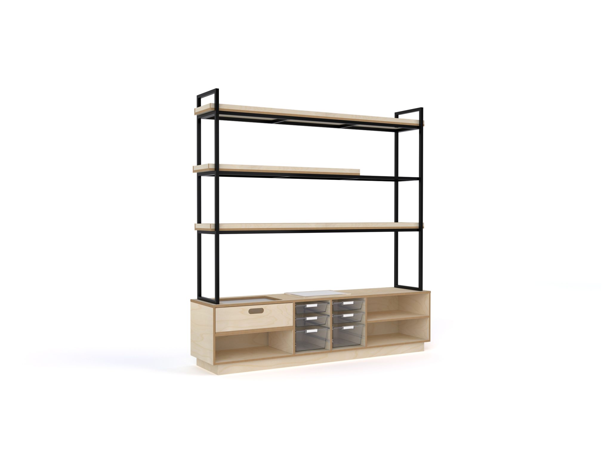 Science Hub with Open Shelving - Learning Spaces Global