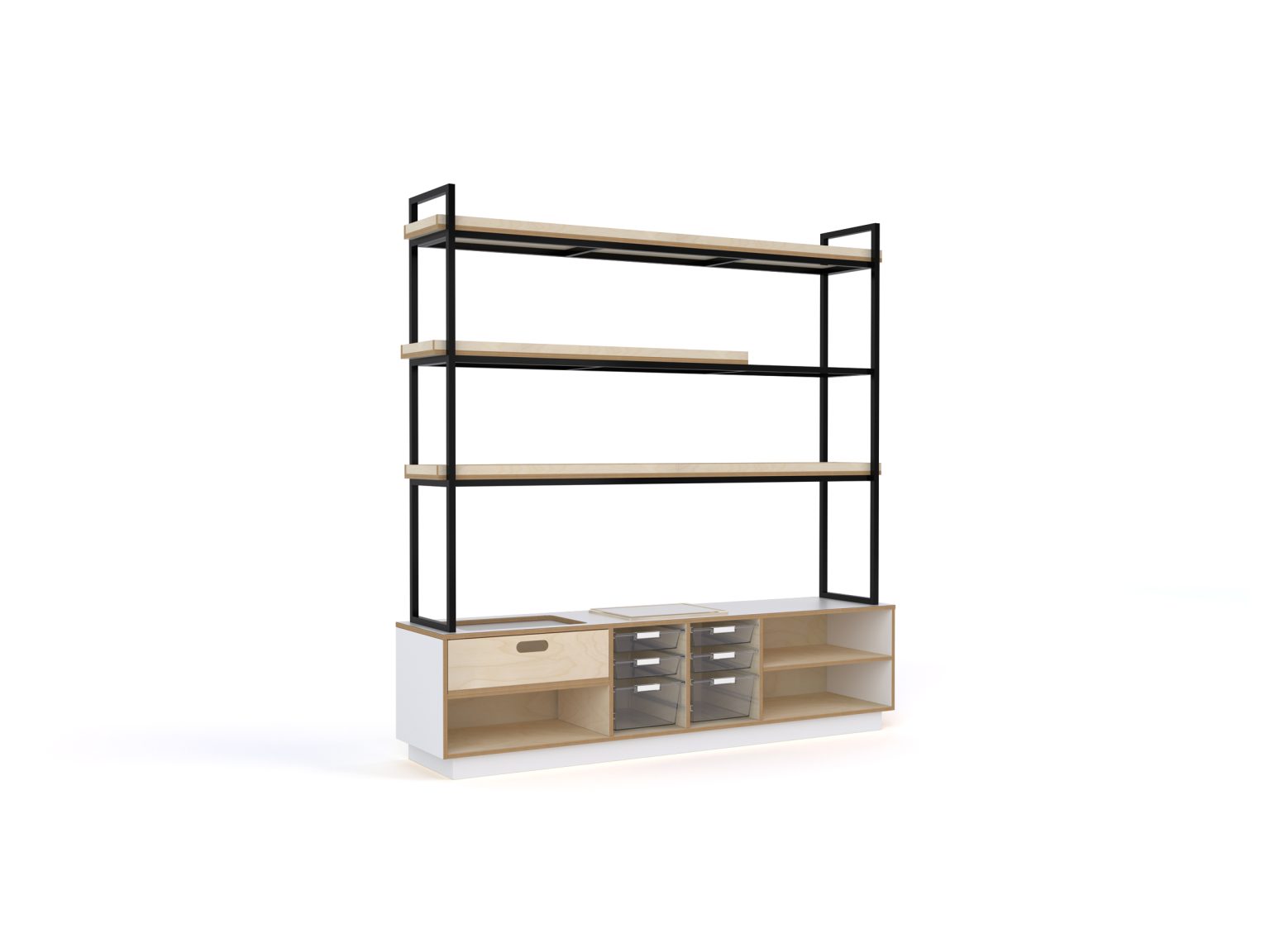 Science Hub with Open Shelving - Learning Spaces Global