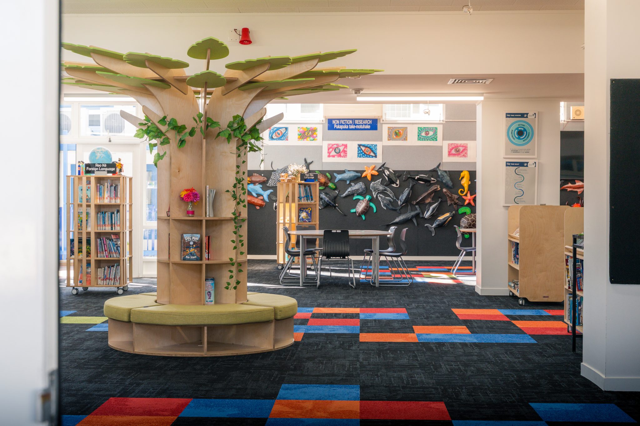 Acoustic Learning Tree for Libraries or Classrooms