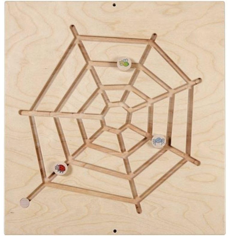 Spider Web - Sensory Learning Wall Panel - Learning Spaces Global
