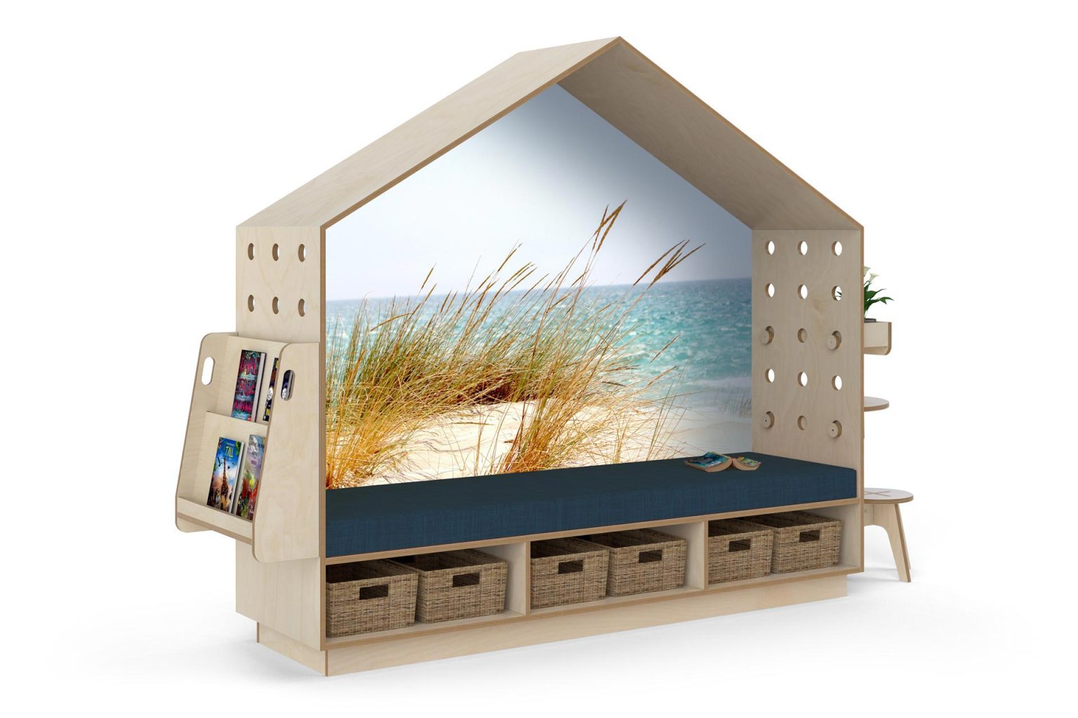 Book Nook 6-Bay - Learning Spaces Global