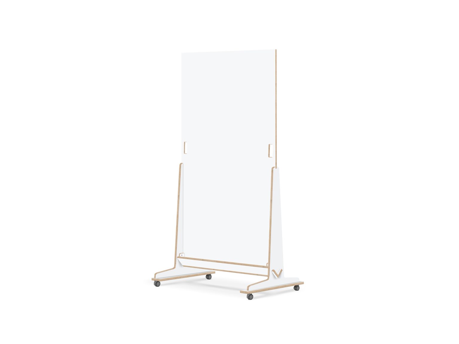 Mobile Birch Whiteboard Divider - Learning Spaces Global