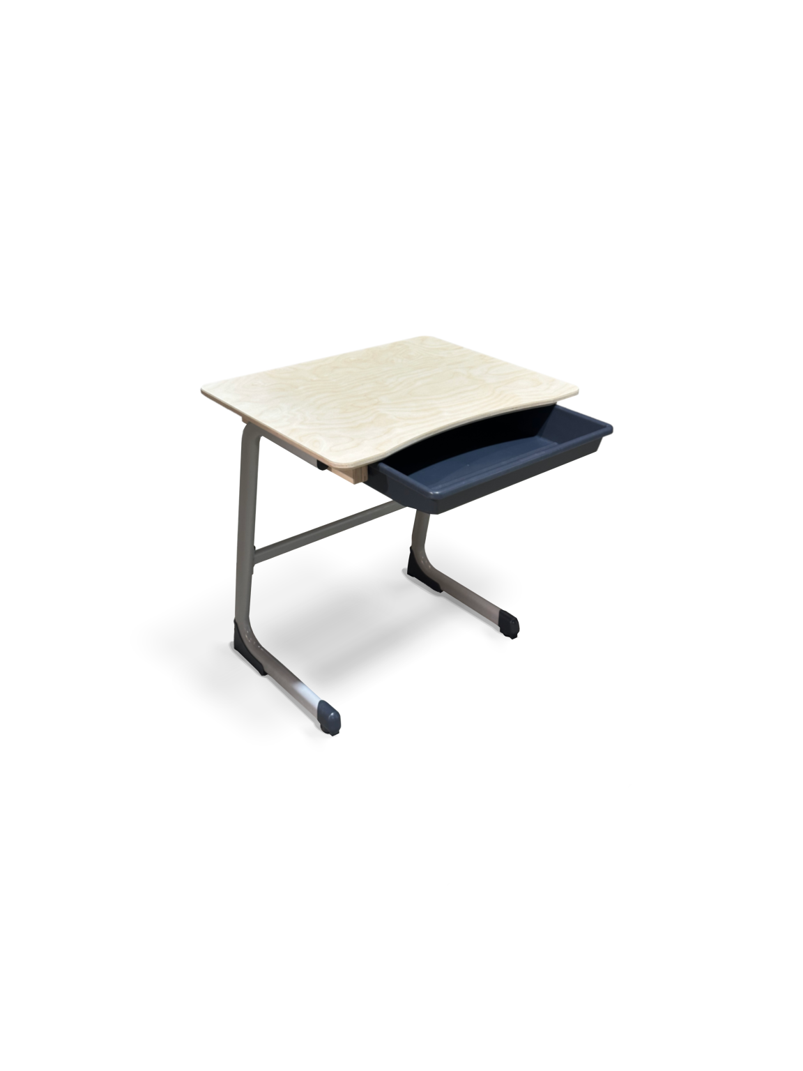 Single Student School Desk with Tote Tray Storage - Learning Spaces Global